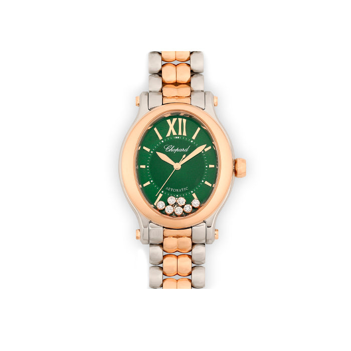 ROSE X CHOPARD LIMITED EDITION HAPPY SPORT OVAL - Rose The Watch Bar